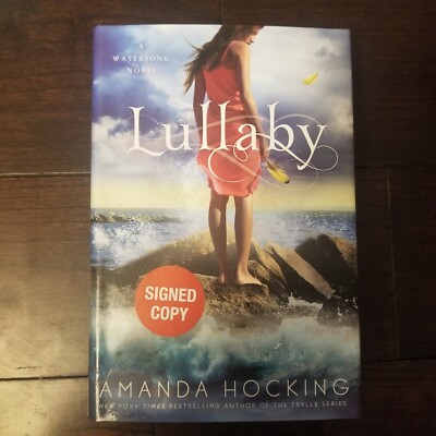 Lullaby by Amanda Hocking (2012 Hardcover) First Edition Signed Copy ...