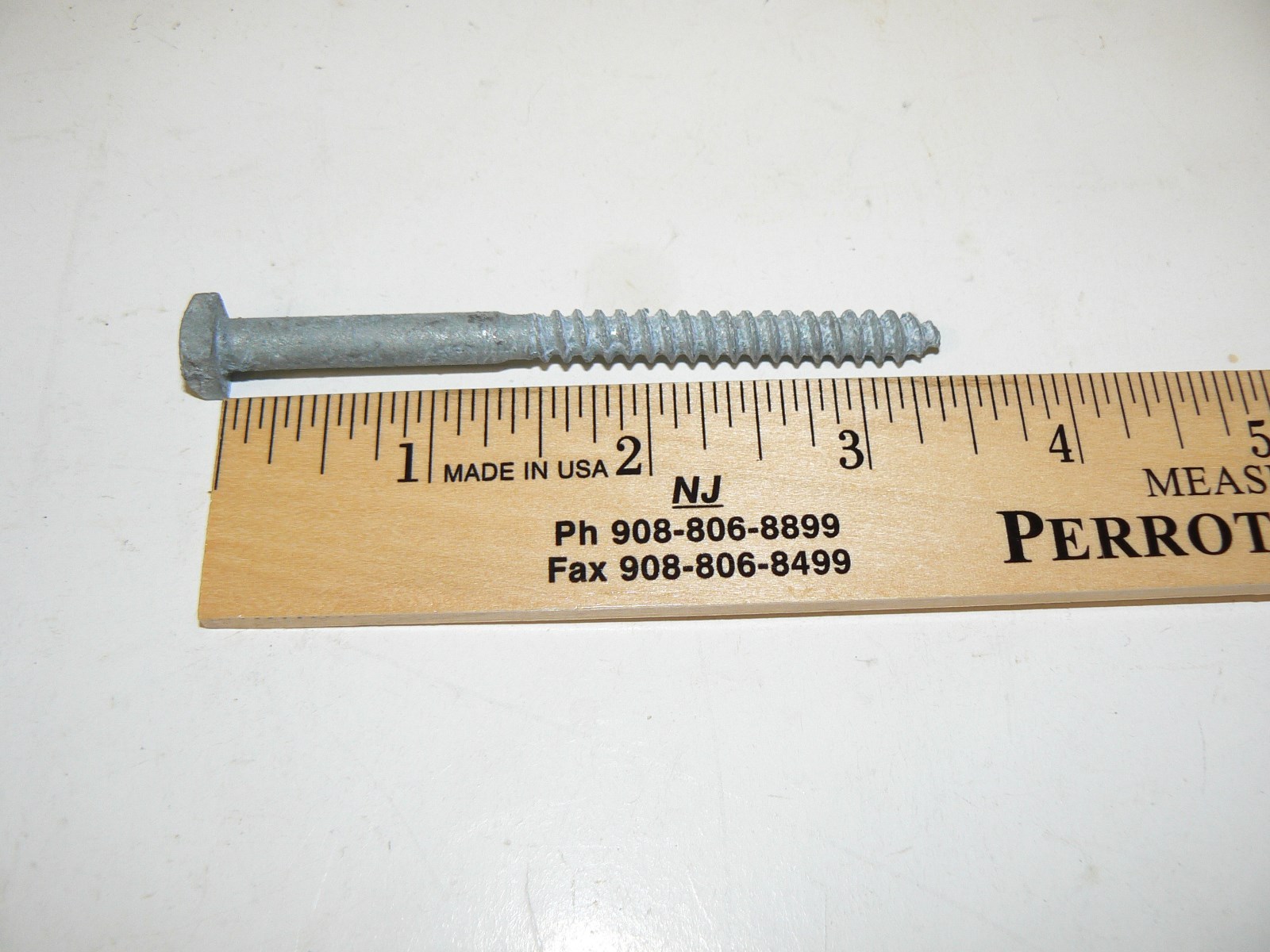 1/4" x 3 1/2" Galvanized Square Head Lag Bolts / Screws - Lot of 25 pcs ...