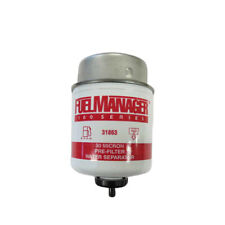 Fuel Manager 31863 Replacement Diesel Water Separator Filter Element 30 ...