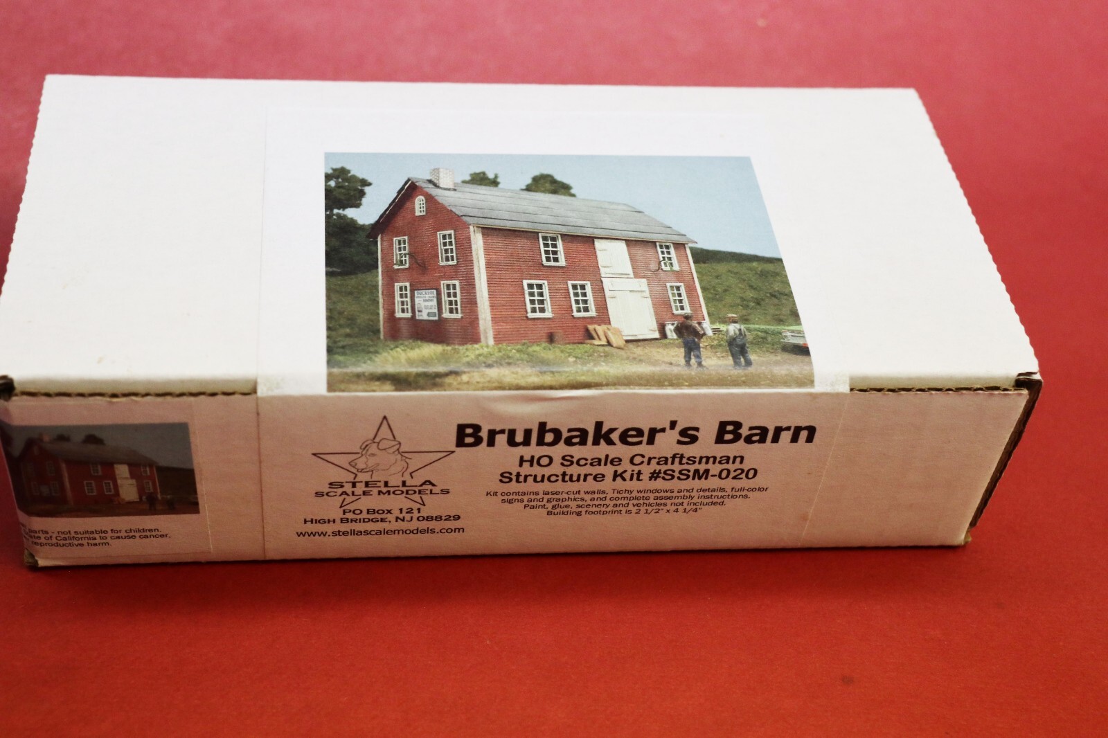 HO GAUGE BARN (Brubaker's Barn), CRAFTSMAN KIT, STELLA SCALE MODELS | eBay