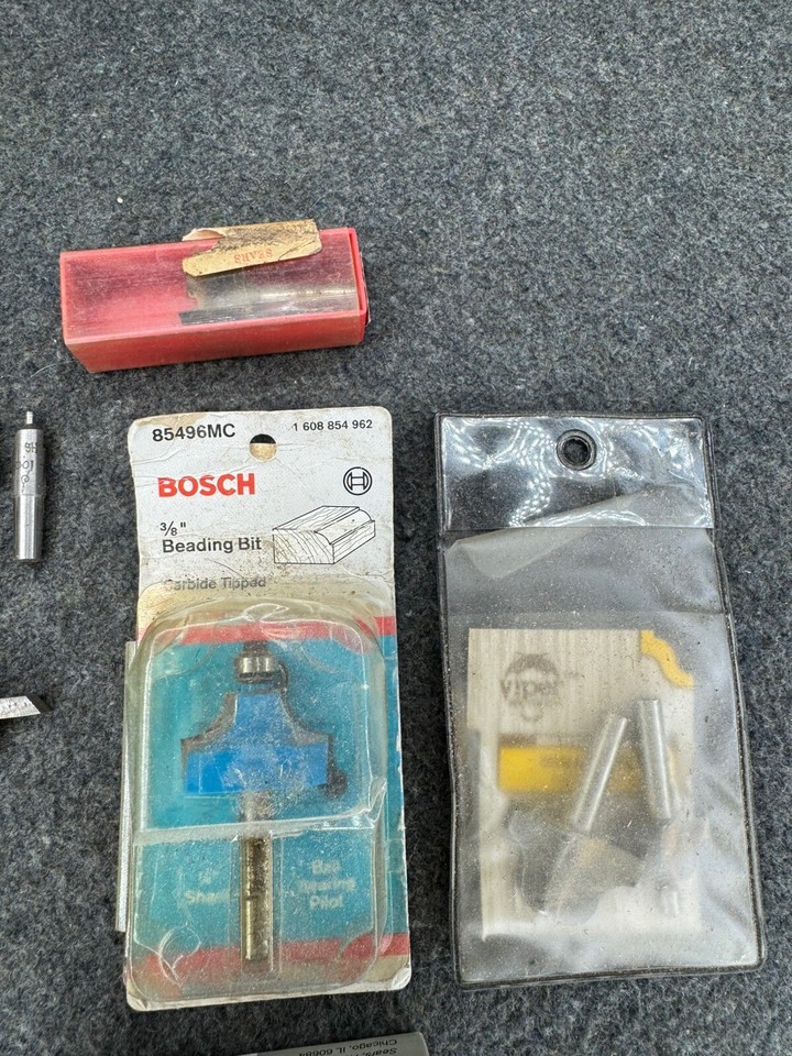 Vintage Lot Of Shopsmith Craftsman Bosch Shaper Cutter Bits Router | eBay