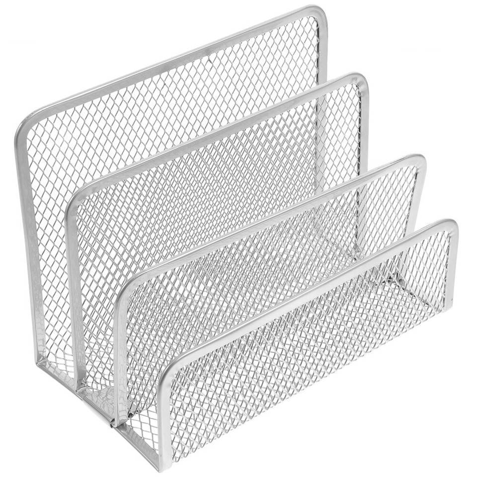 Office Mail Organizer Metal File Stand File Shelf Stand Desk File ...