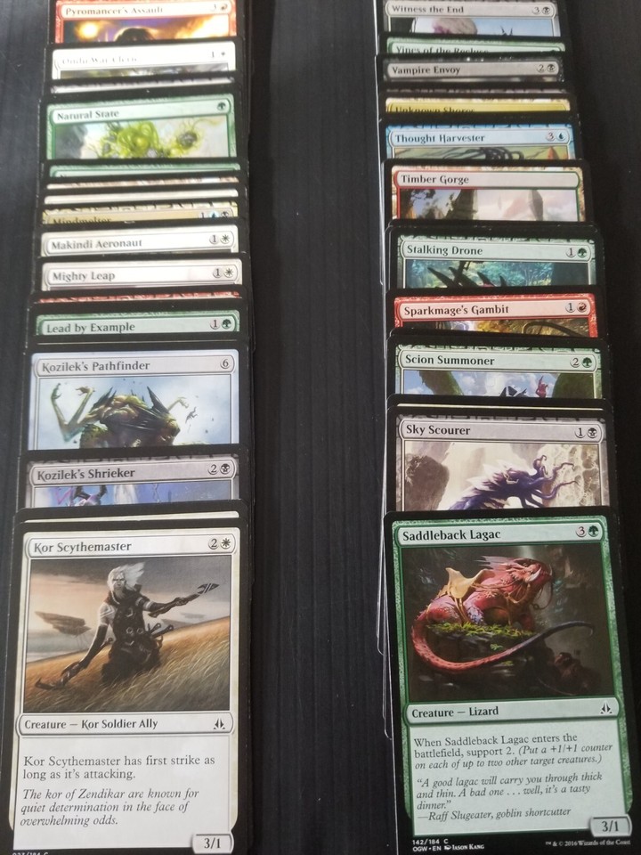 89 Unique MTG Magic The Gathering Cards Oath Of The Gatewatch Lot #1 | eBay