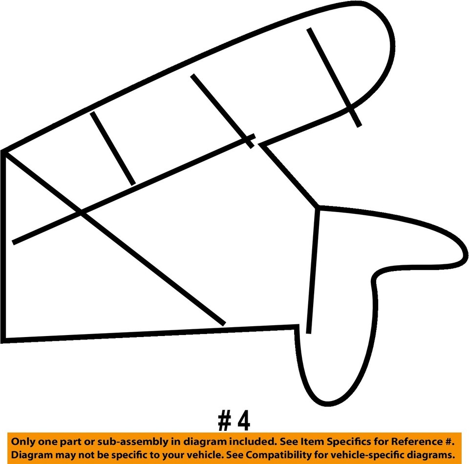 GM OEM 18-24 Equinox Pillars, Rocker Floor Uniside-Fender Mtg Bkt ...