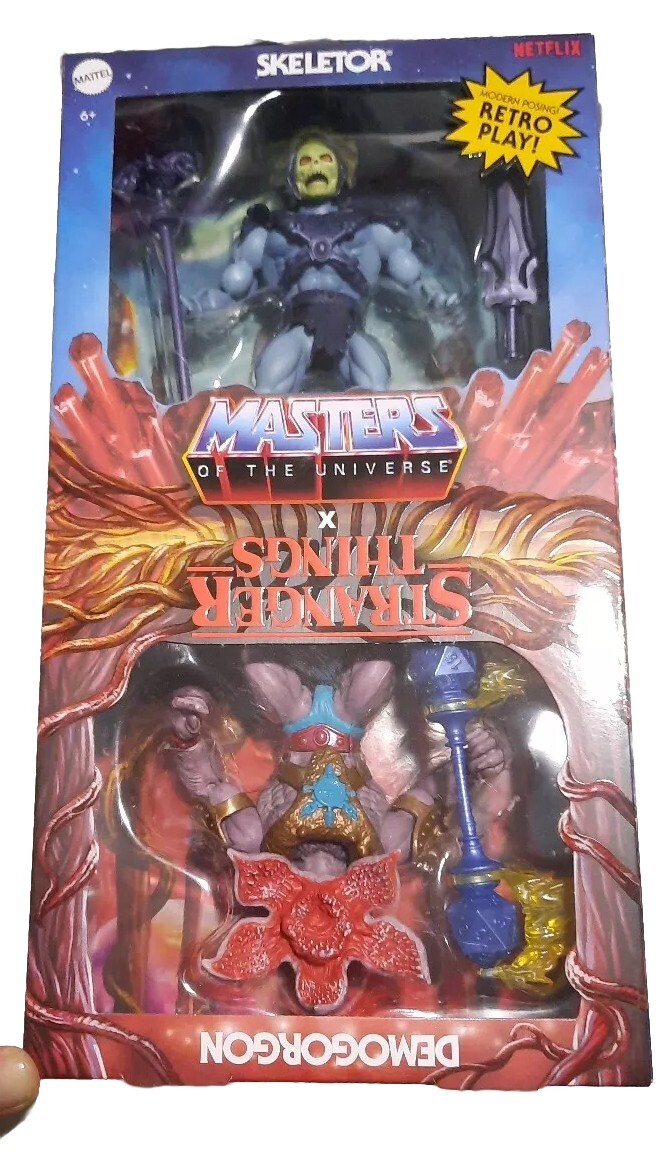 MOTU Origins Skeletor Stranger Things Demogorgon Netflix Masters Of The ...