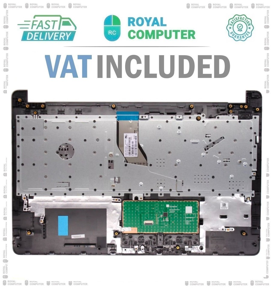 Fits For HP 250 G6 Model 3168NGW Palmrest TouchPad Top Cover Black UK ...