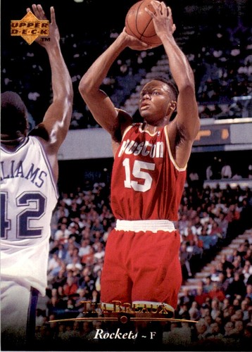 1995-96 Upper Deck Tim Breaux . Houston Rockets #73 | eBay