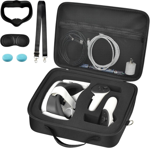 Hard Carrying Case for Meta Quest 3/ Quest 3S/ for Oculus Quest 2 All ...