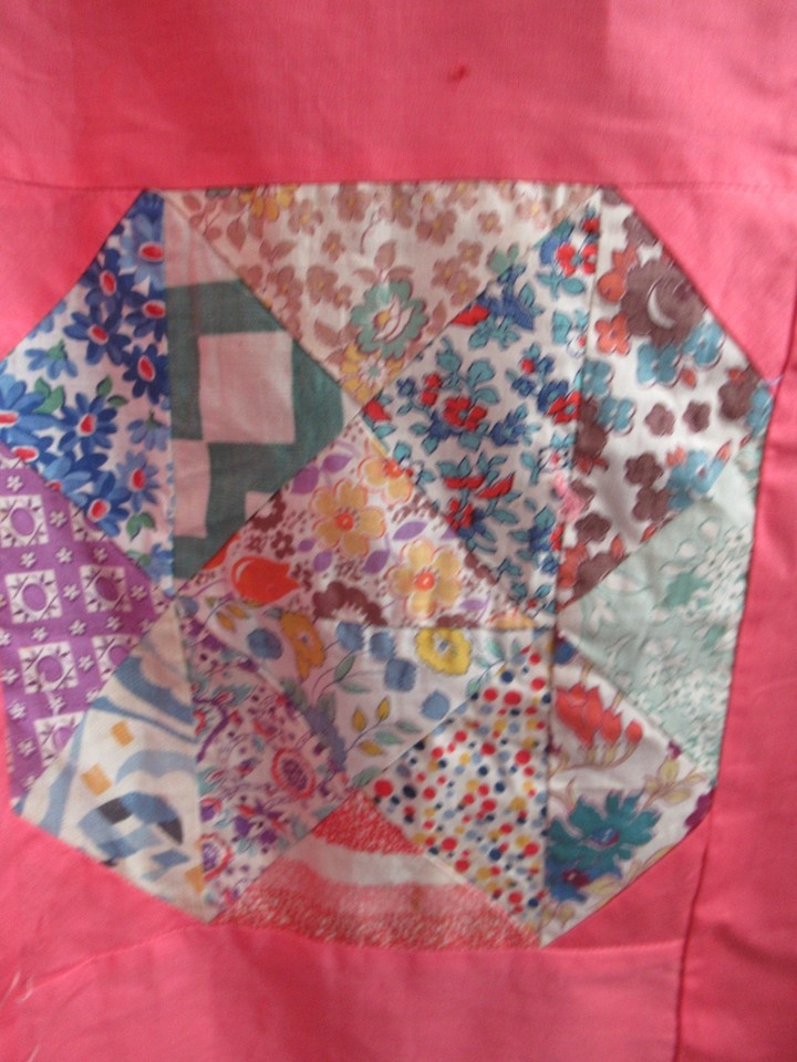 Vintage Quilt Squares Unfinished Project 35 Squares Memory Fabrics ? | eBay