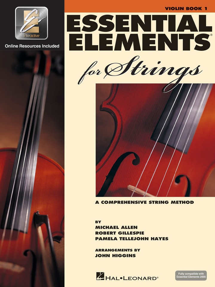 Essential Elements for Strings Violin Book 1 for Beginner Lessons ...