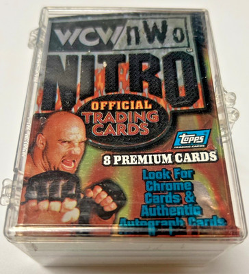 1999 Topps WCW/NWO Nitro Official Trading Card Complete Base Set of 72 ...