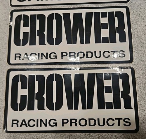 Lot of 3 Classic Crower Cams Racing Decals Stickers NHRA NASCAR Street ...