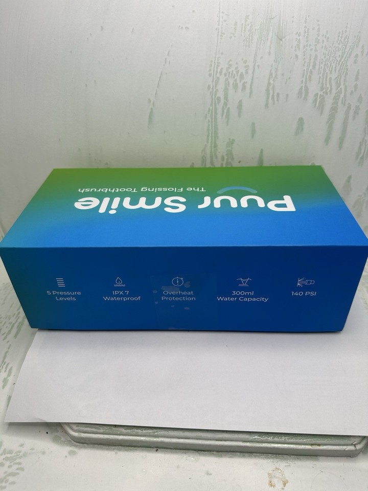 Puur Smile Water Flosser The Flossing Toothbrush Sealed | eBay