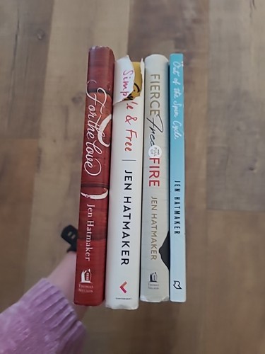 Lot Of 4 Jen Hatmaker Books Christian Self-Help Faith Personal ...