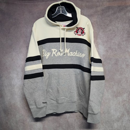 NWT Mitchell & Ness Cincinnati Big Red Machine Head Coach Script Hoodie ...
