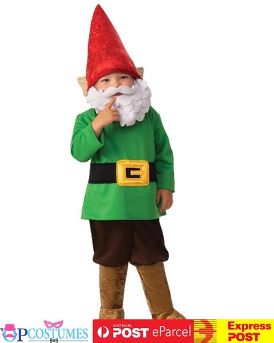 Child Blue Gnome Dwarf Beard Smurf Elf Cartoon Book Week Jumpsuit ...