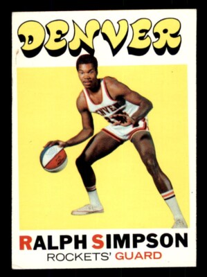 1971 Topps Basketball #232 Ralph Simpson VG/EX *e1 | eBay