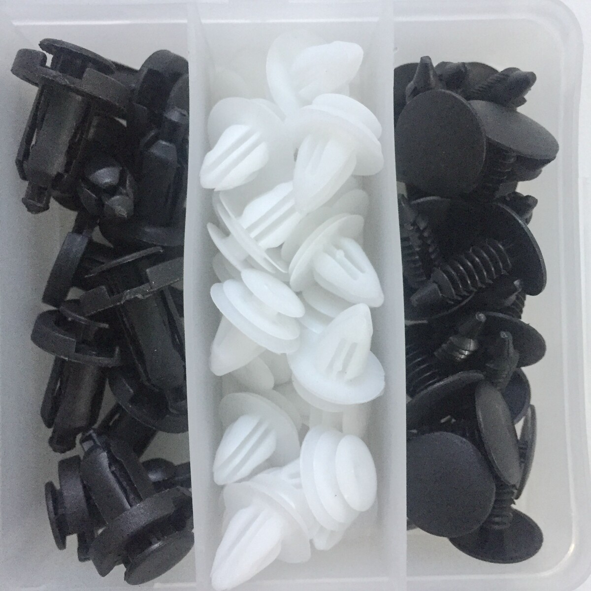 New 100 Pcs Car Push Pin Rivet Clip Bumper Door Panel Retainer Clips ...