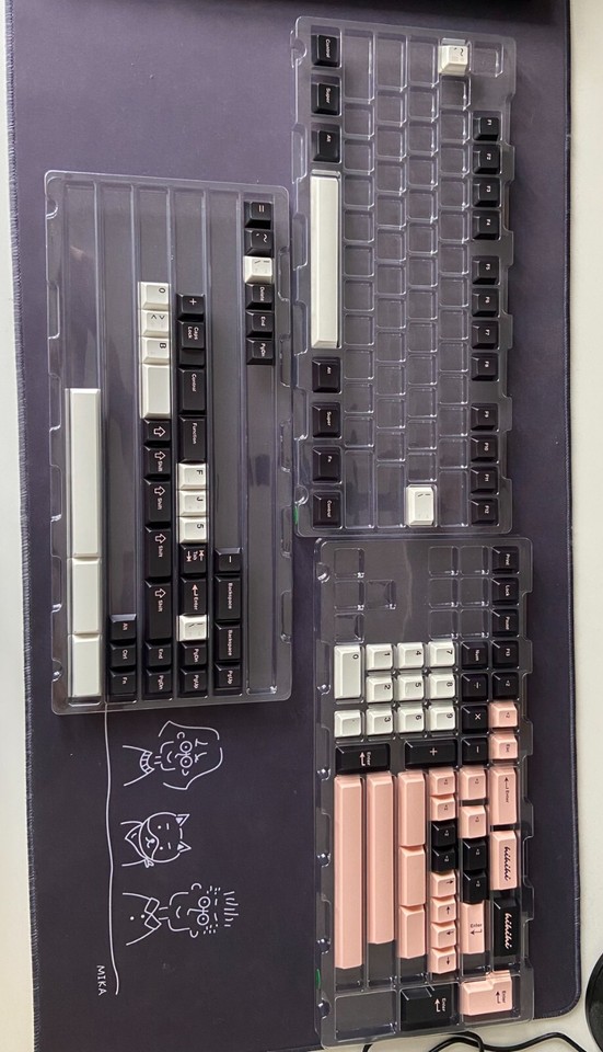 Neo70 Black Custom Mechanical Keyboard | eBay