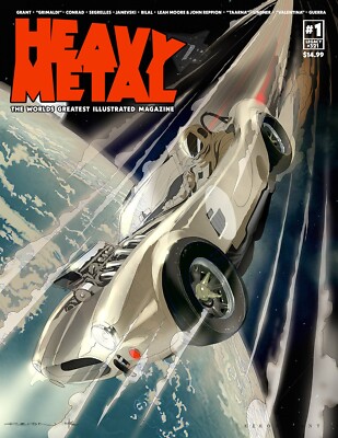 HEAVY METAL MAGAZINE #1 CVR D KERON GRANT (MR) (LGCY 321) (HEAVY METAL ...