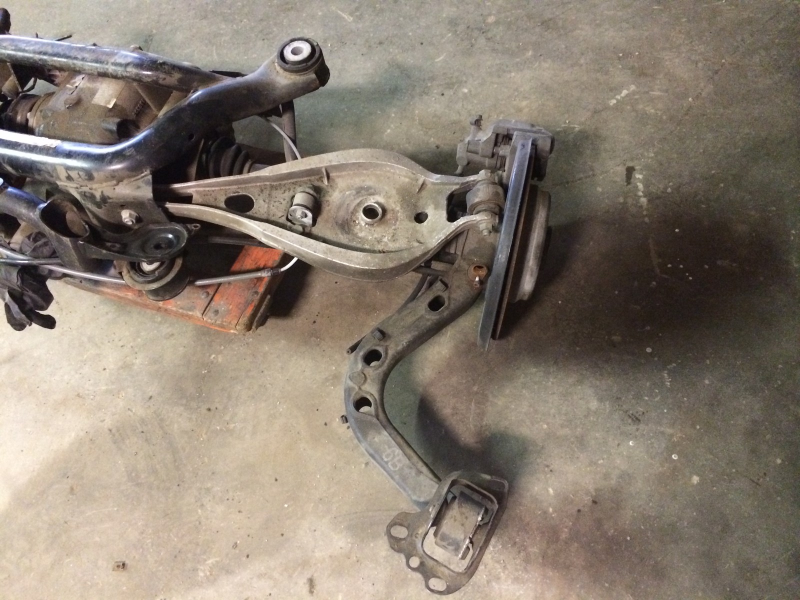 E46 M3 Complete Rear End LSD Swap for Non-M Differential Axles Trailing ...