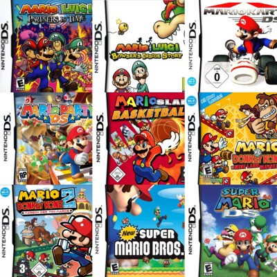 Super Mario Nintendo DS Games - Choose Your Game | eBay