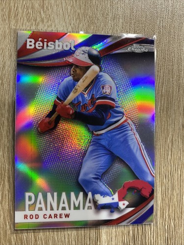 Rod Carew 2021 Topps Chrome Refractor Beisbol B-5 Minnesota Twins ...