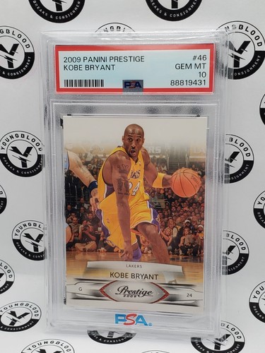 2009 Panini Prestige 46 Kobe Bryant PSA 10 Gem Mint Lakers | eBay