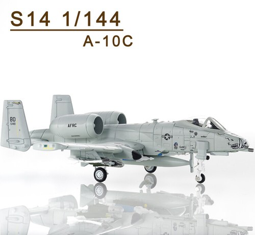 S14 US Fairchild Republic A-10 Thunderbolt II 1/144 diecast plane model ...