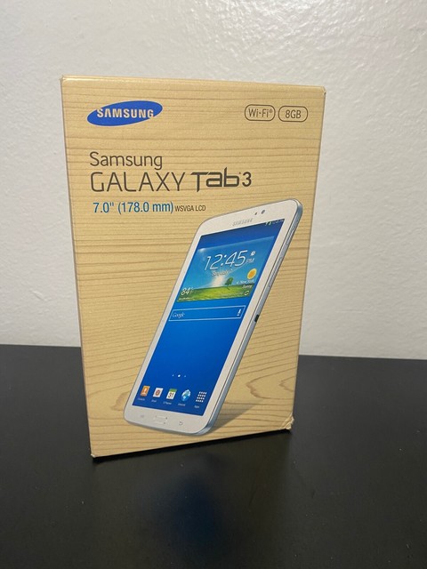 Samsung Galaxy Tab 3 SM-T210 8GB, Wi-Fi, 7in - White for sale online | eBay
