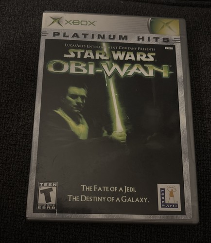 Star Wars Obi Wan Microsoft Xbox Platinum Hits Complete W Manual | eBay