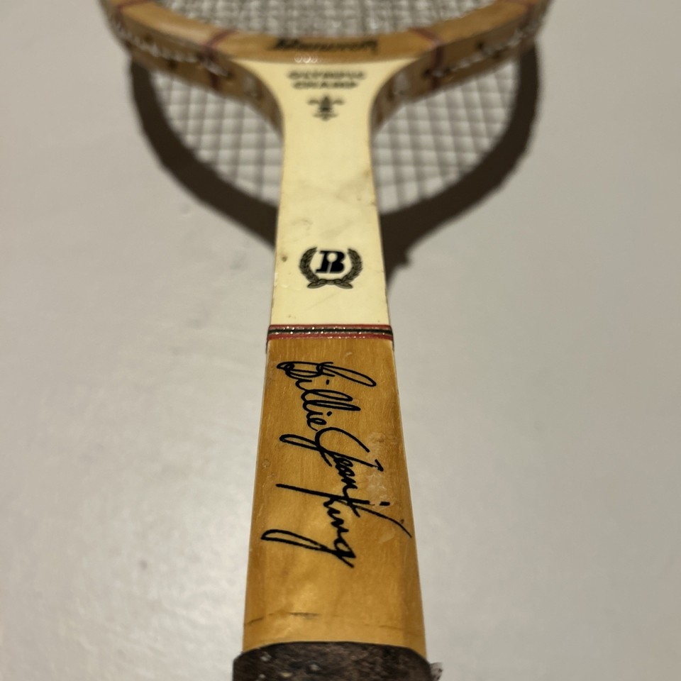 Vintage Bancroft Tennis Racquet - Billie Jean King Signature Model | eBay