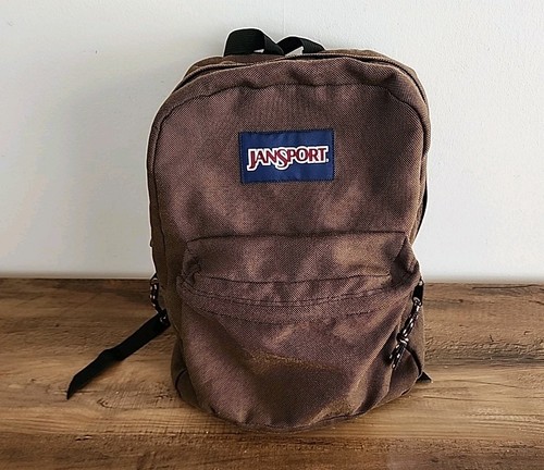 Jansport Classic Chocolate Brown Backpack Bookbag | eBay