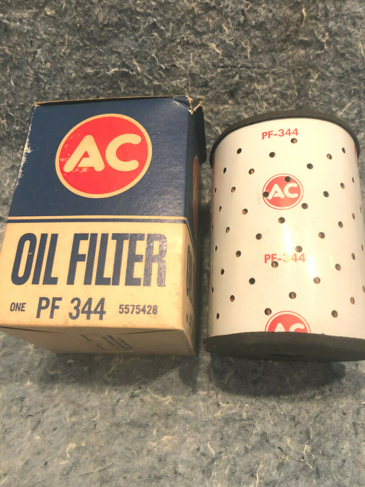 1958-1961 Ford Truck 292 F100 Oil Filter AC PF344 5575428 P-49 Fram CH ...