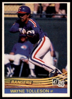1984 Donruss Wayne Tolleson Baseball Cards #464 | eBay