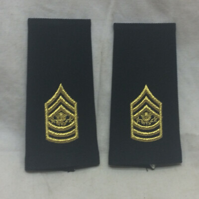 Military Army Uniform Shoulder Epaulet Insignia lot (2) Command ...