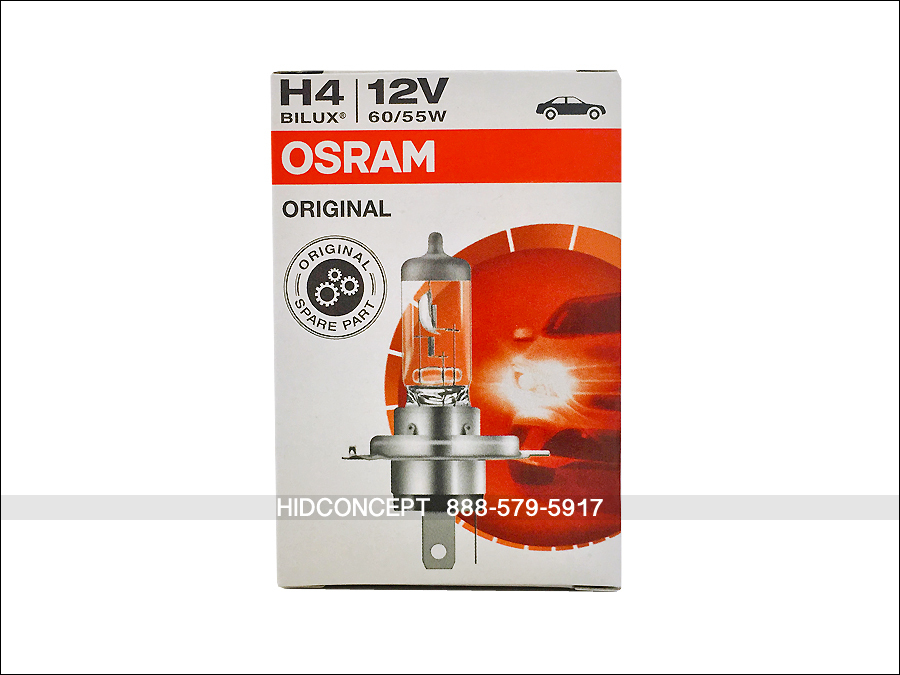 Osram 9003 H4 BILUX Original Standard Halogen Headlight Bulb 64193 ...