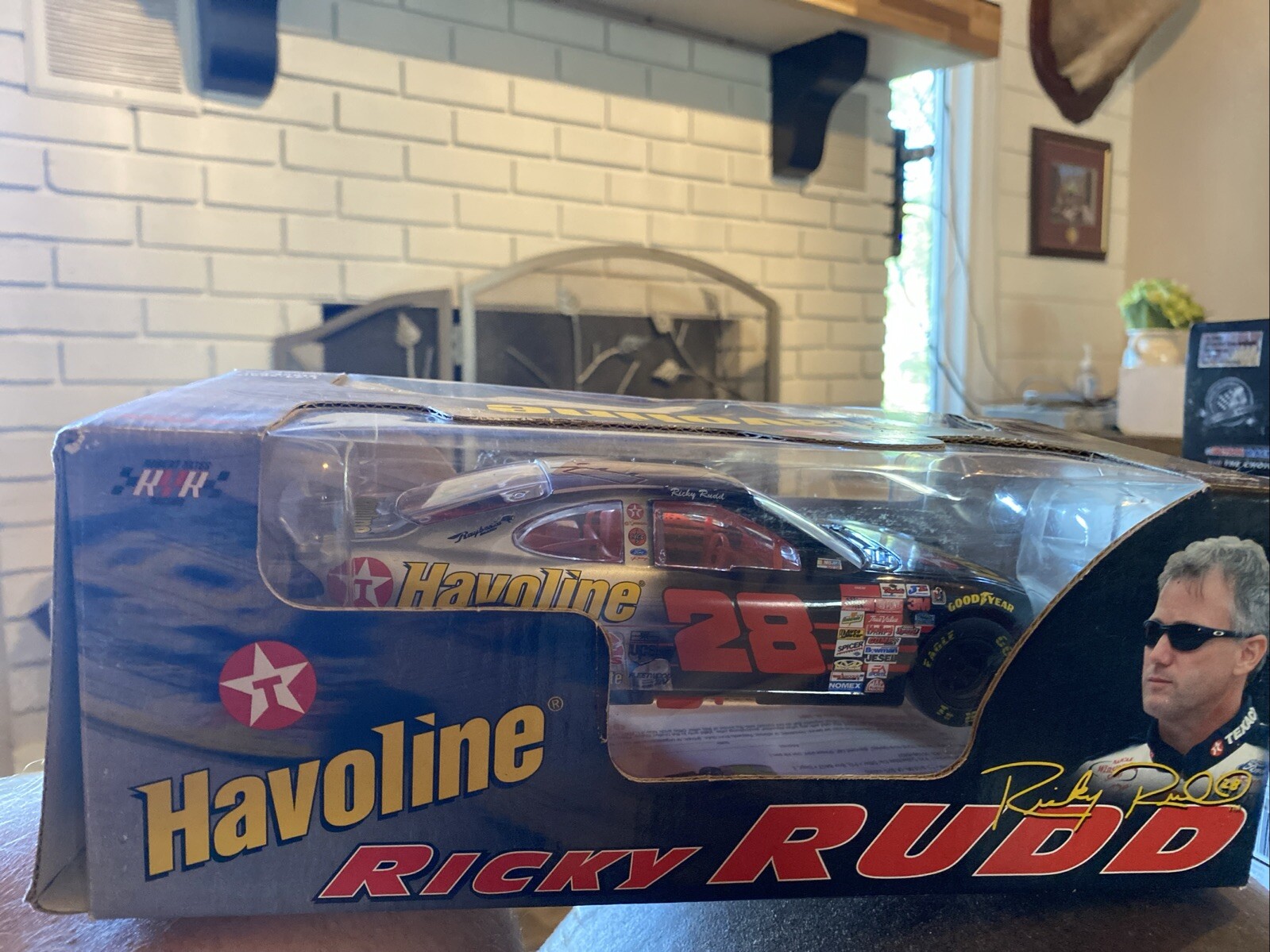 2001 Action RICKY RUDD #28 Havoline Oil Texaco Ford Taurus NASCAR 1:24 ...