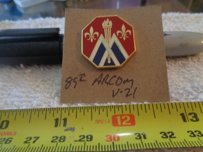 89th Army Reserve Command V-21 Unit Crest, DI, DUI (DRAW#86) | eBay