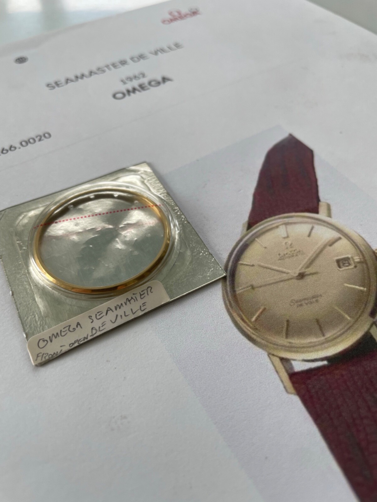 Omega Bezel 166.0020 18 karat | eBay