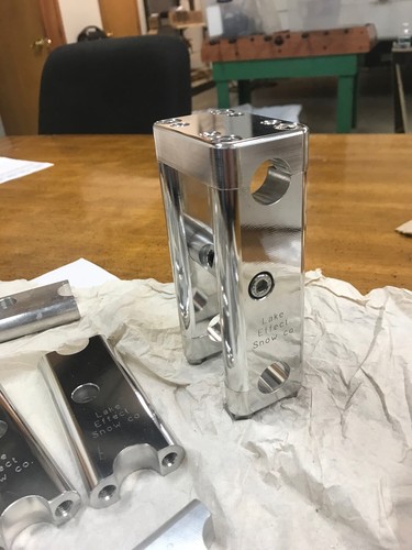 Lake Effect Snow Co. 4" Snowmobile Handlebar riser. Yamaha, Polaris ...