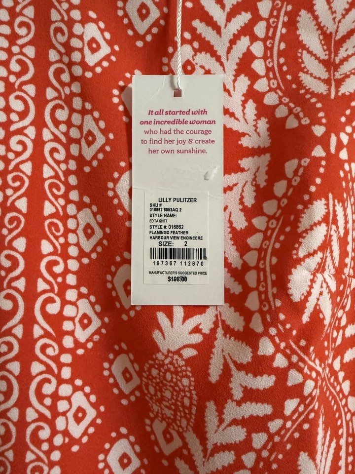 NWT Lilly Pulitzer Edita Shift Dress, Size 2 | eBay