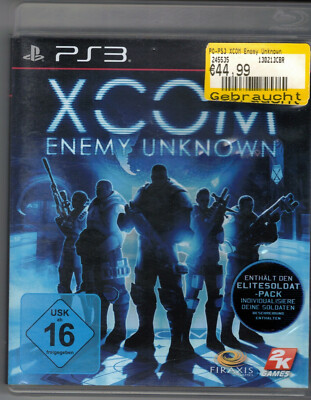 XCOM: Enemy Unknown (Sony PlayStation 3, 2012) 5026555408578 | eBay.de