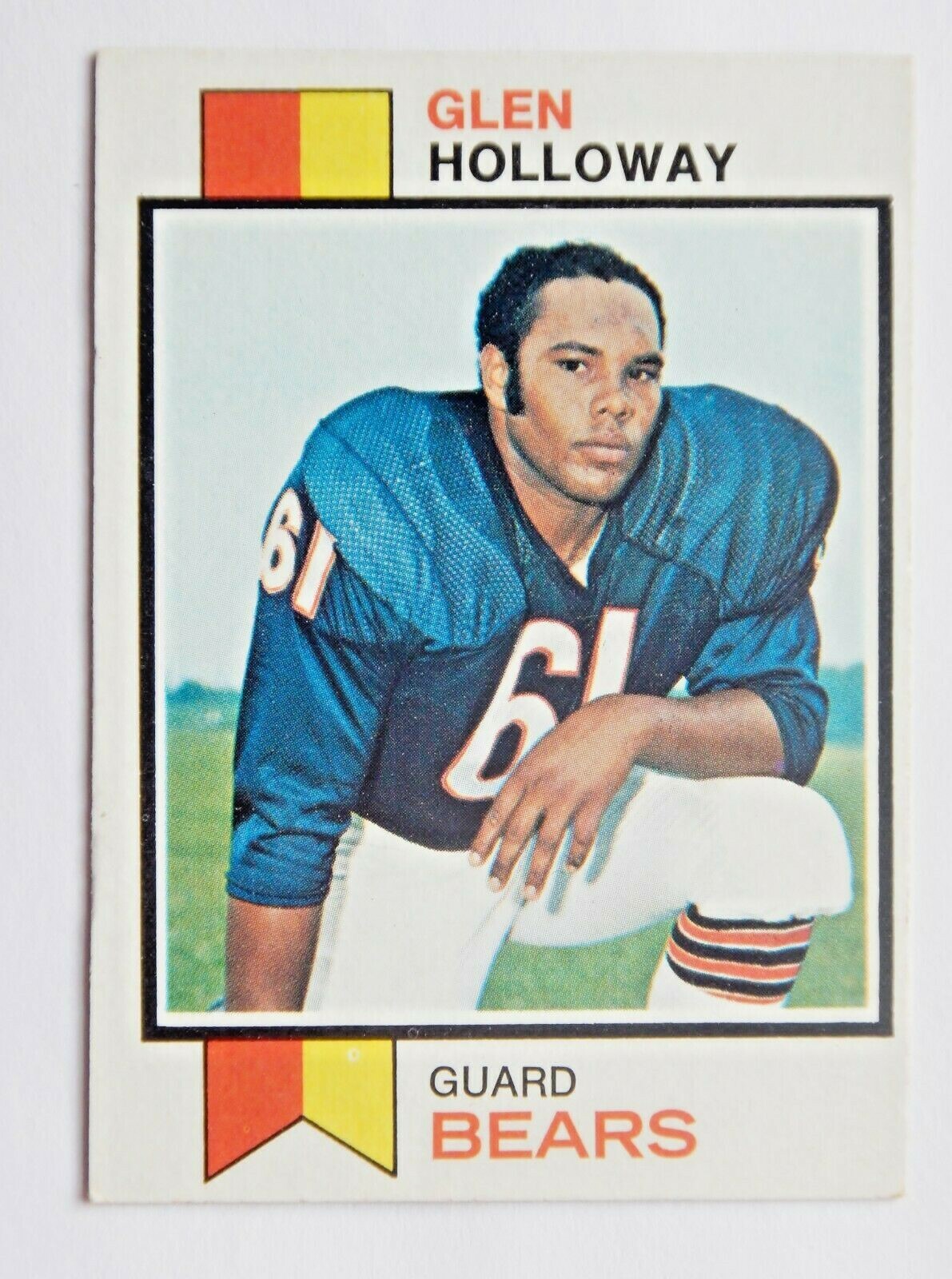 Glen Holloway #114 Topps 1973 Football Card (Chicago Bears) G | eBay