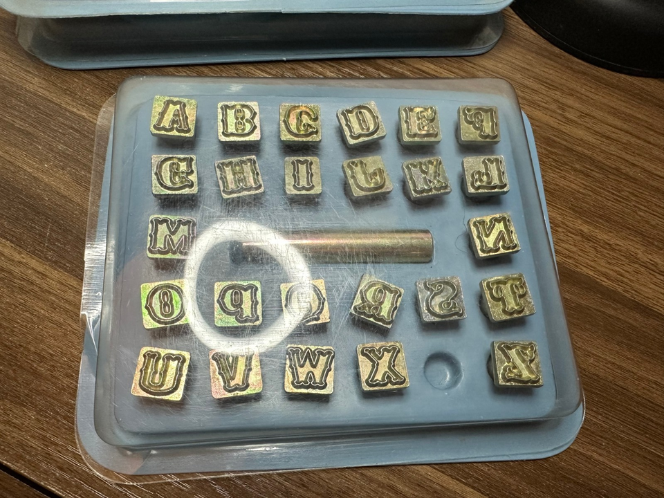 Vintage Craftool Co Alphabet Stamp Lot Leather Set Art tools Stamps 130 ...