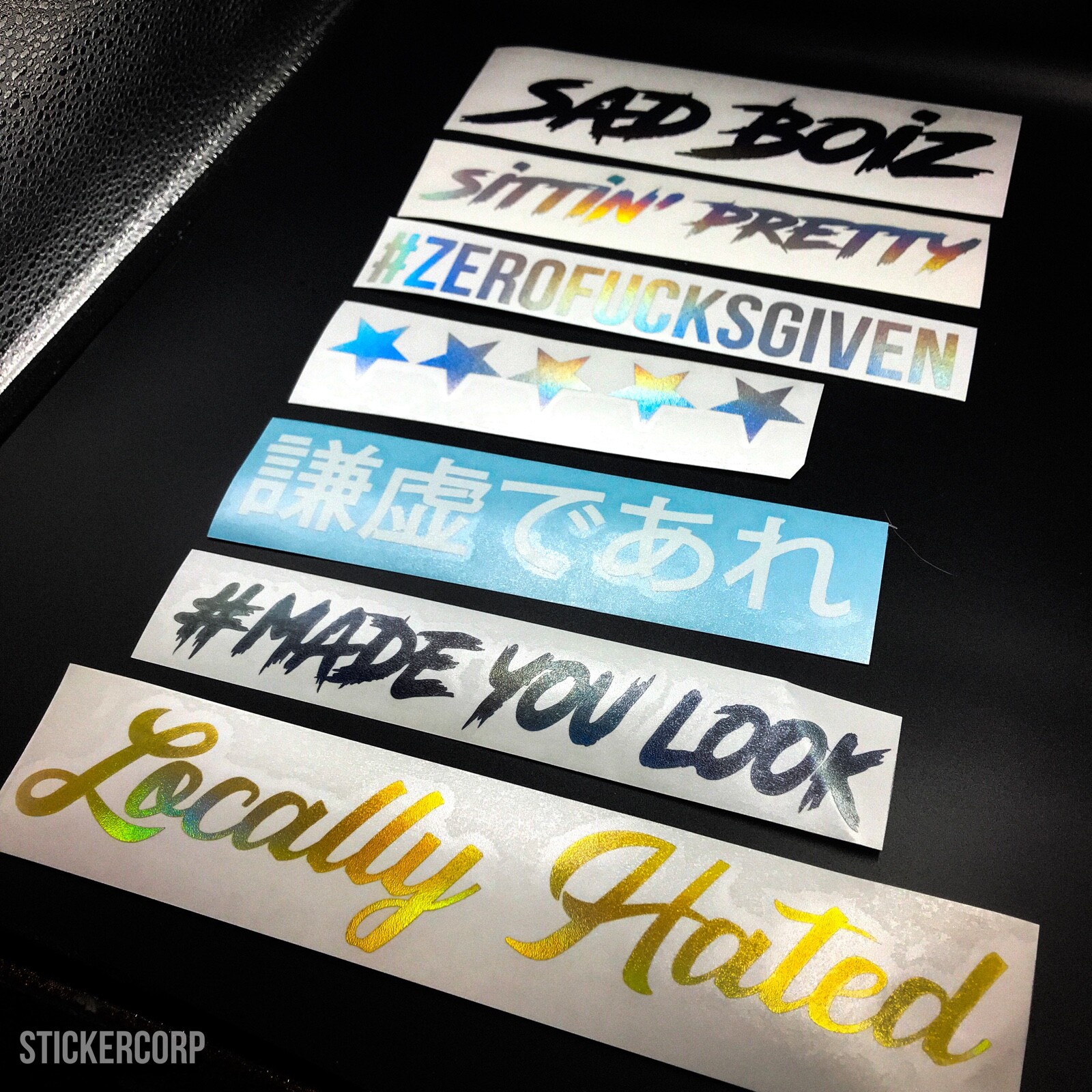 STICKERCORP - JDM DECAL PACK PJ310 - VINYL CAR WINDOW DECALS STICKERS ...