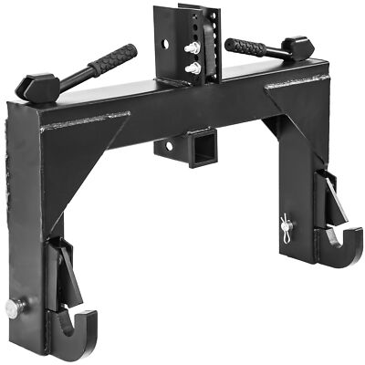 3 Point Quick Hitch 3-Pt Attachments W/ 2" Receiver Hitch Adapter for ...