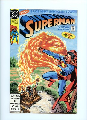 Superman ~ No. 45, July 1990 ~ DC Comics ~ F/VF | eBay