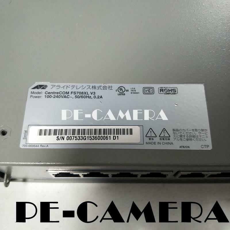 1PCS Allied Telesis CentreCOM FS708XL V3 8 | eBay