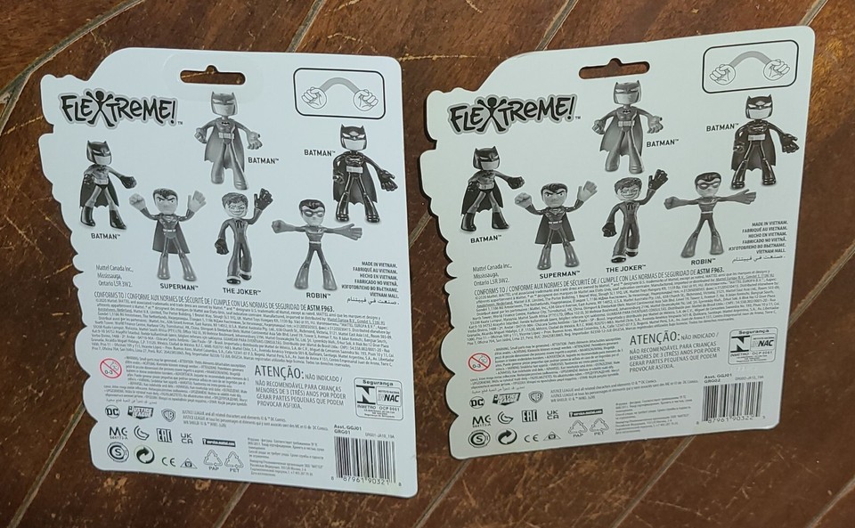 Flextreme! DC Justice League: BATMAN & ROBIN Bendable Figures! | eBay